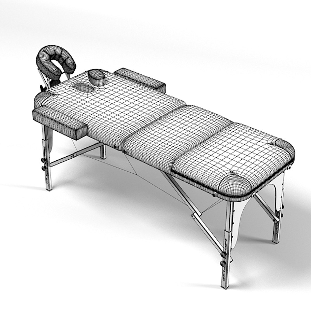 3ds Max Sand Massage Table