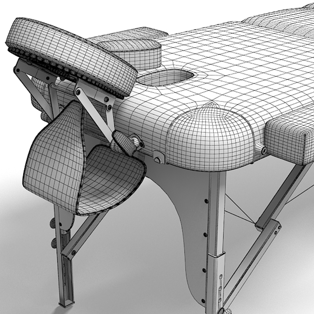 3ds max sand massage table