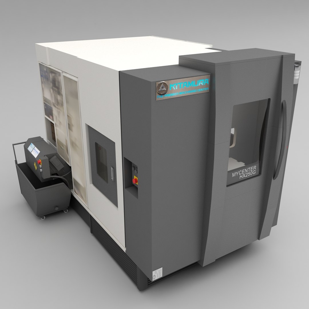 Kitamura Hx250g 3d Max