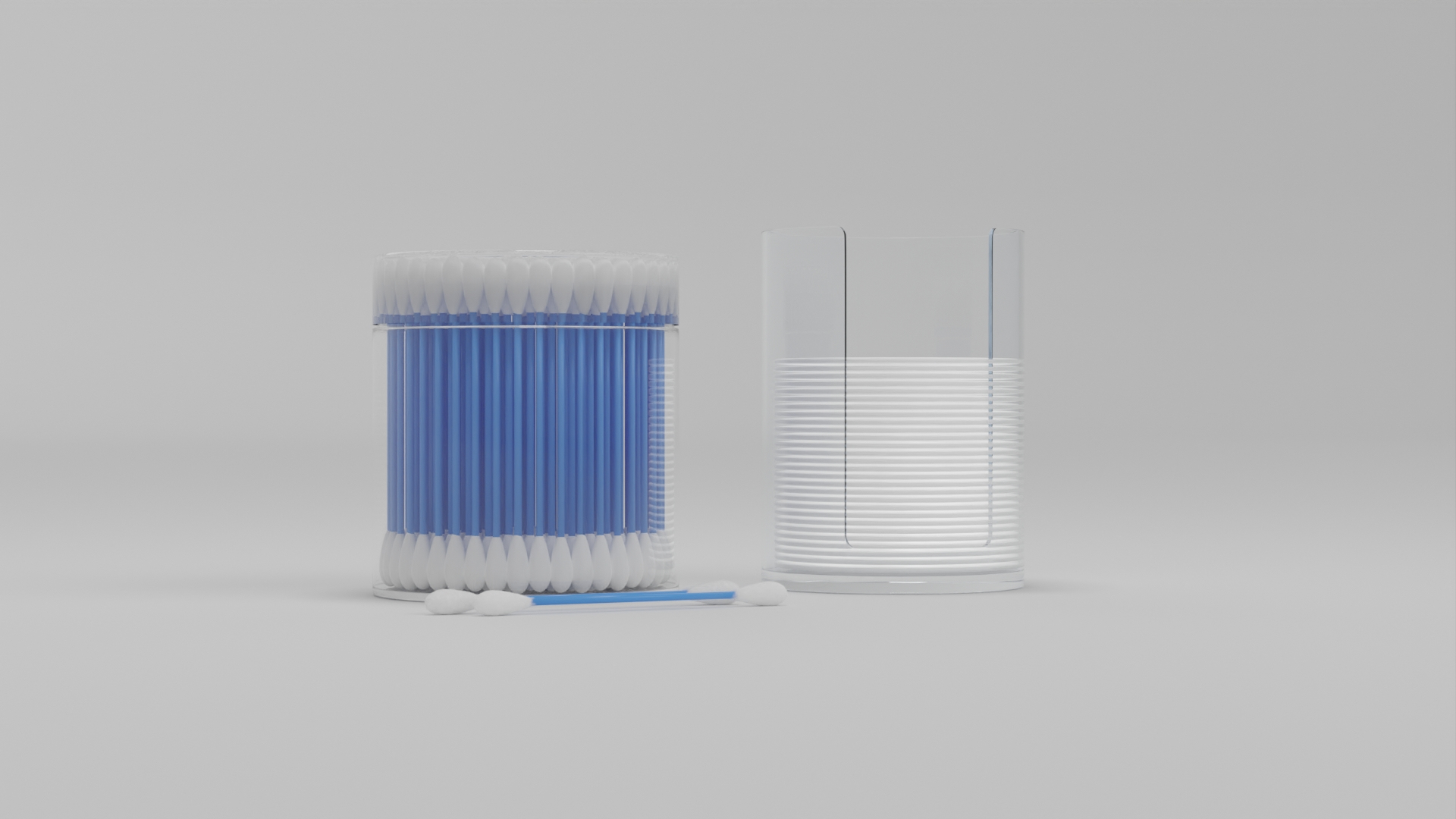 3D Cotton Swab Package Model - TurboSquid 2045585