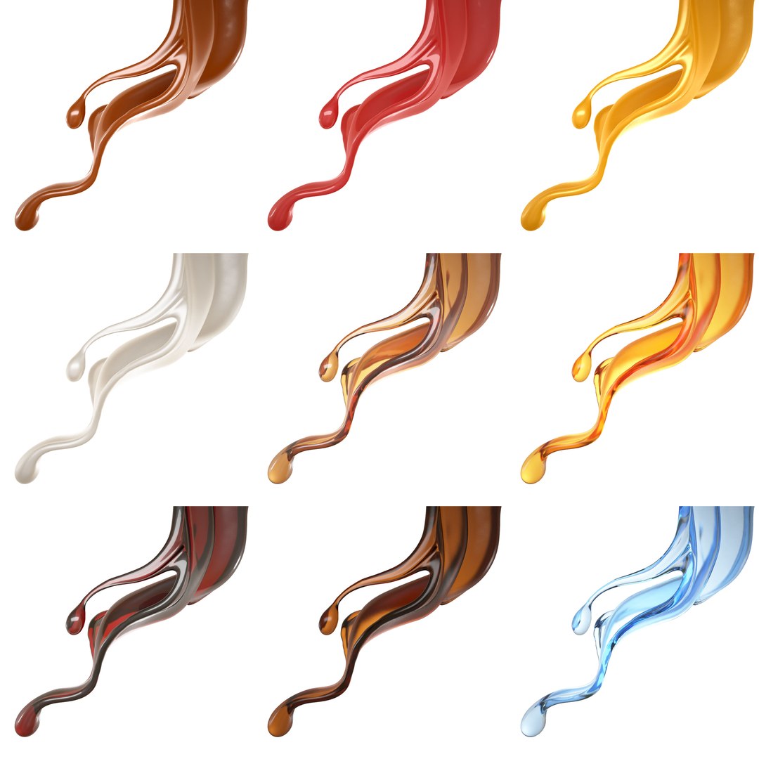 3D splash liquid water - TurboSquid 1637802