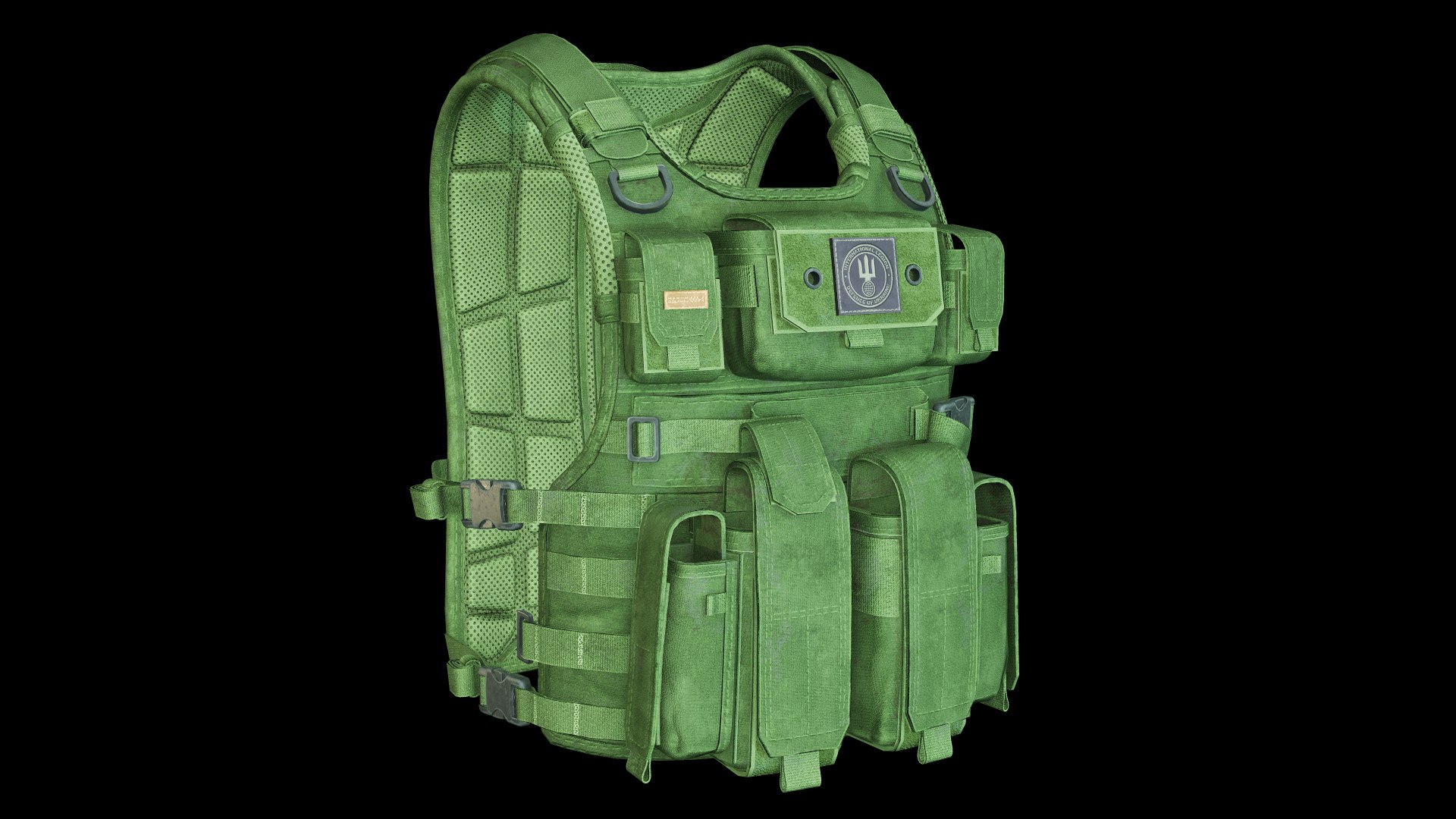 3D Marom Dolphin Amran Gen Plate Carrier Model - TurboSquid 2334727