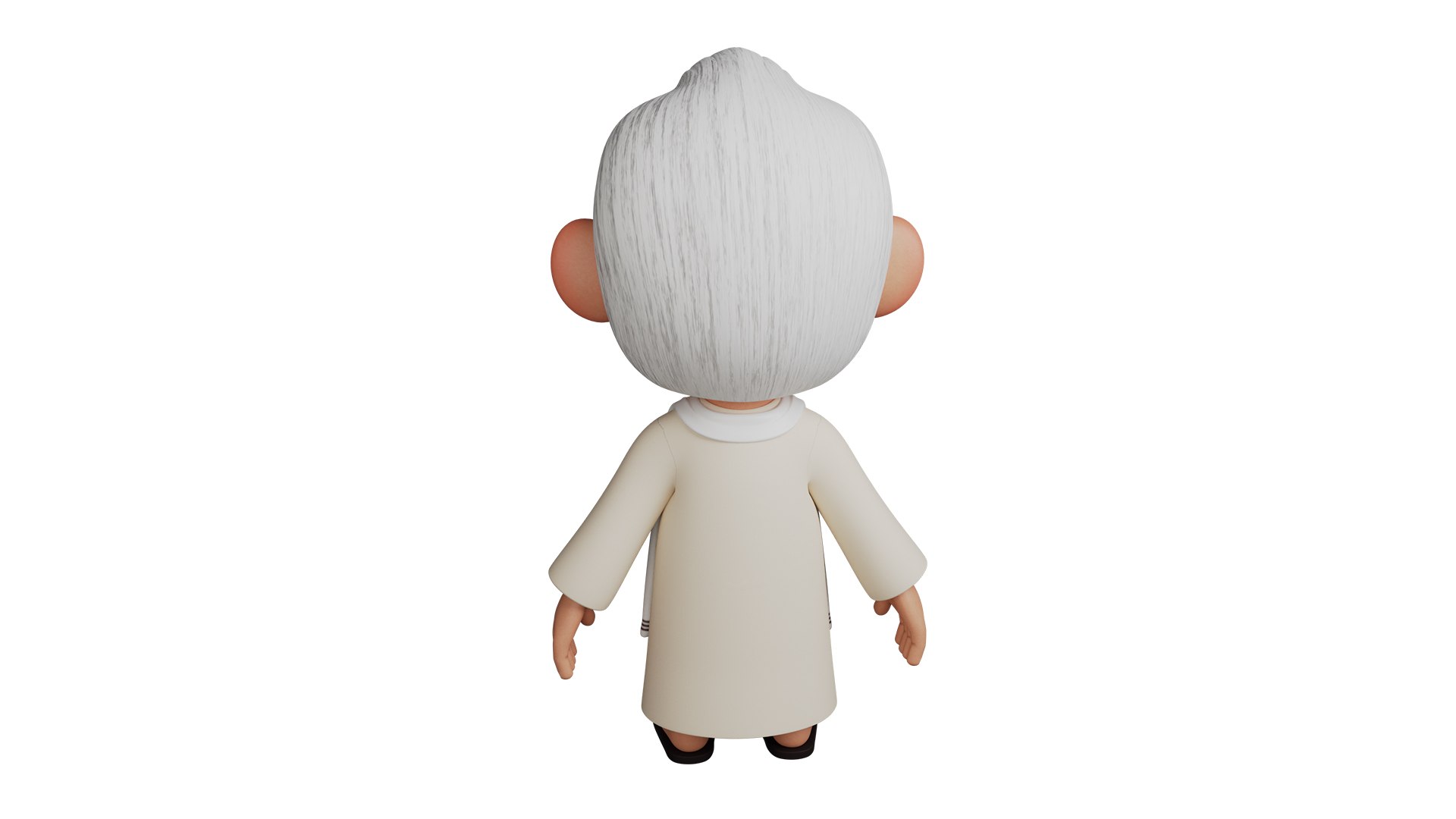 3D Cartoon Old Man Character 3d Model Model - TurboSquid 2230504