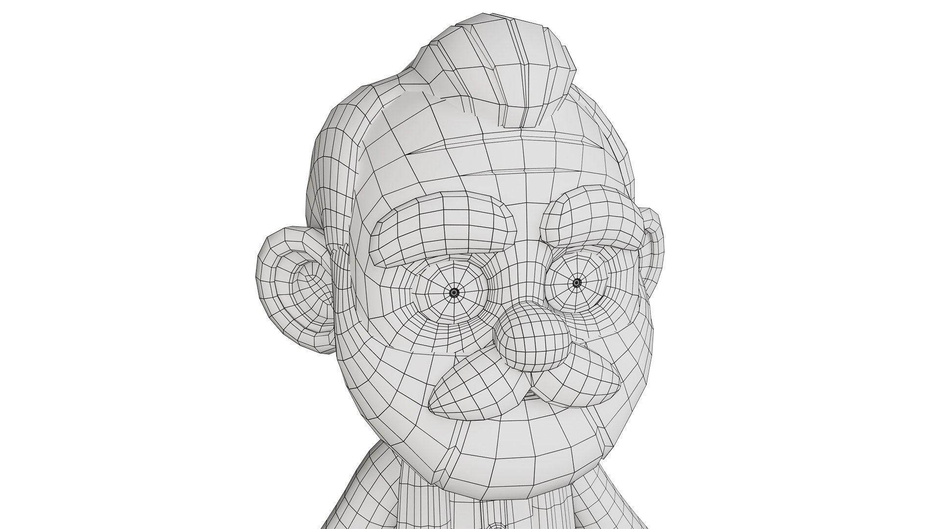 3D Cartoon Old Man Character 3d Model Model - TurboSquid 2230504