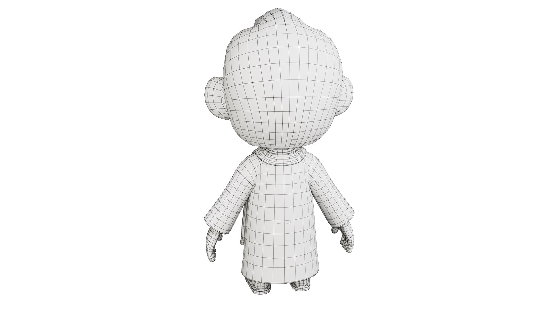 3D Cartoon Old Man Character 3d Model Model - TurboSquid 2230504
