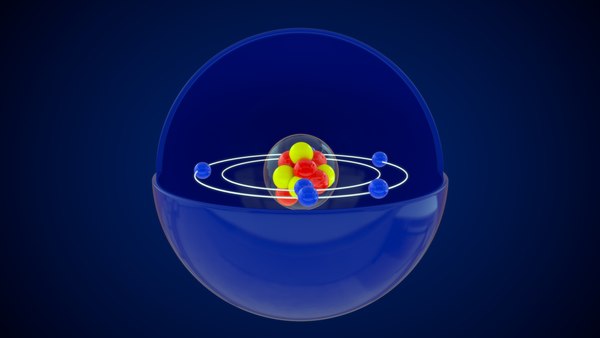 modelo 3d átomo de nitrógeno - TurboSquid 2131543