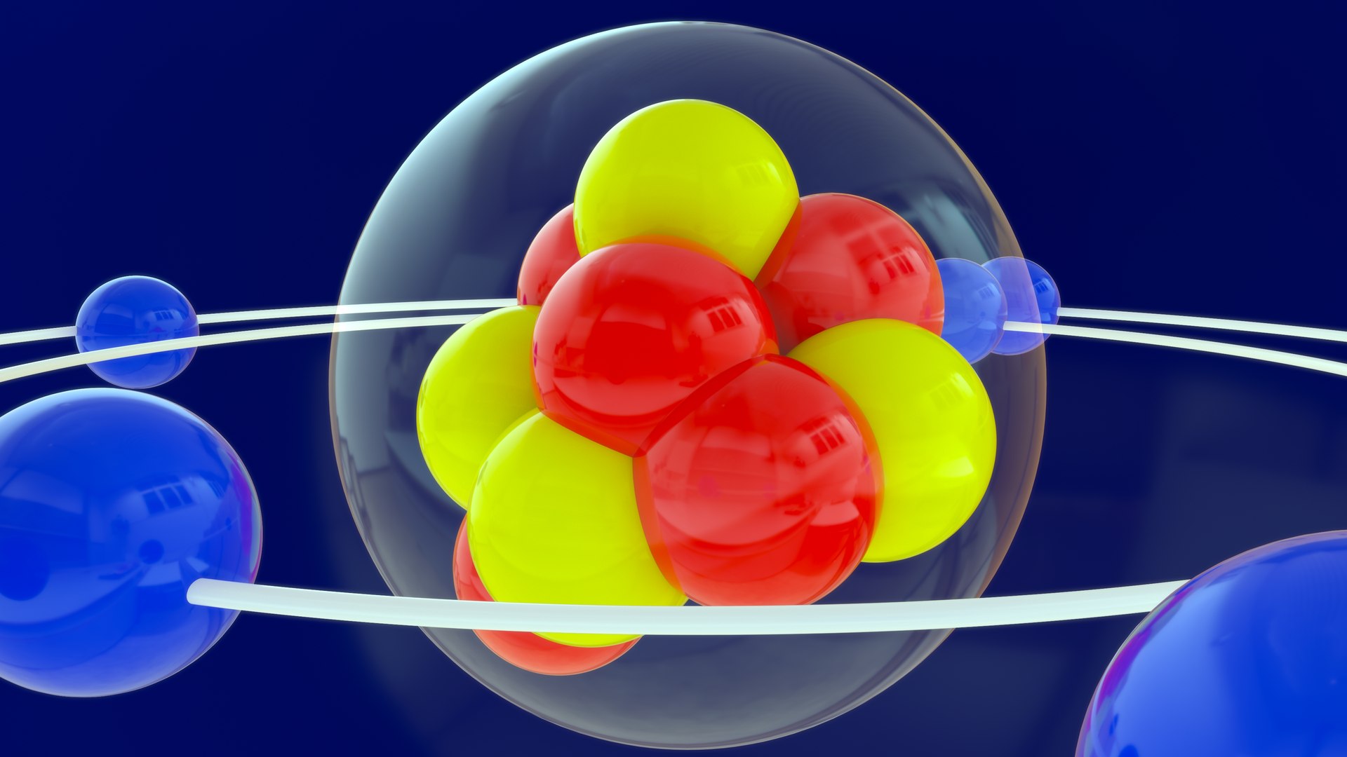 Nitrogen Atom 3D Model - TurboSquid 2131543