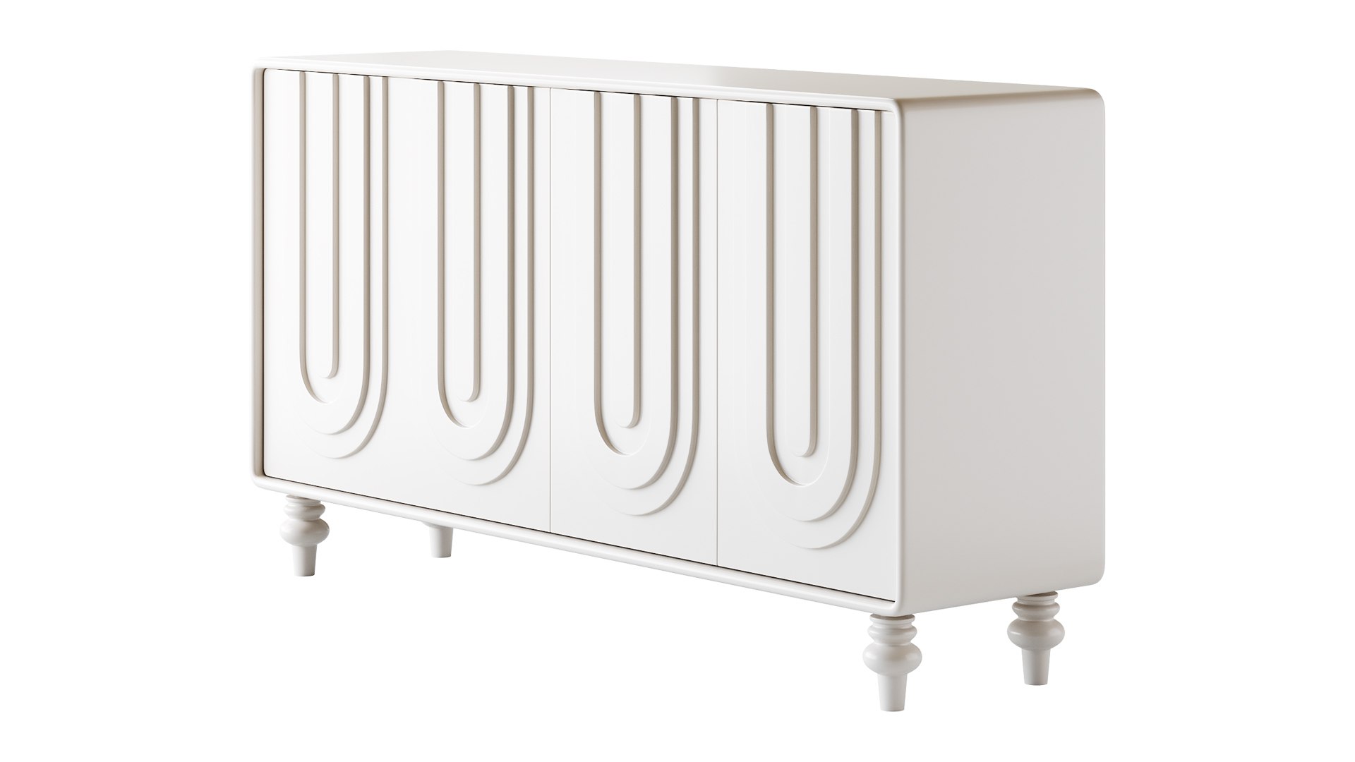 3D Cream Style Shoe Cabinet - TurboSquid 2217922