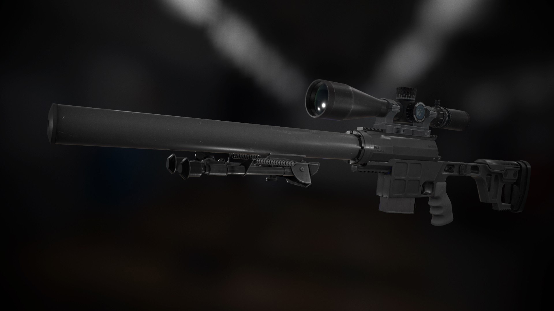 Lobaevs Sniper Weapons Dvl-10 3D Model - TurboSquid 1428828