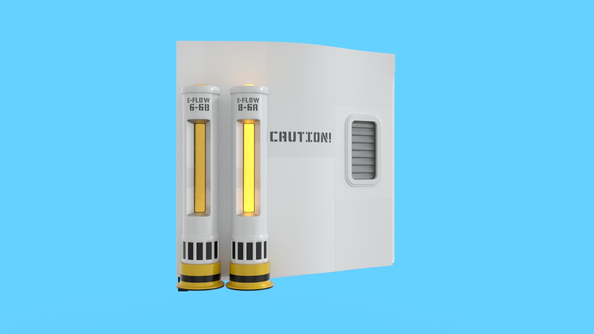 Nuclear Reactor RC - 5 Sci-Fi Low-poly Model - TurboSquid 2355220