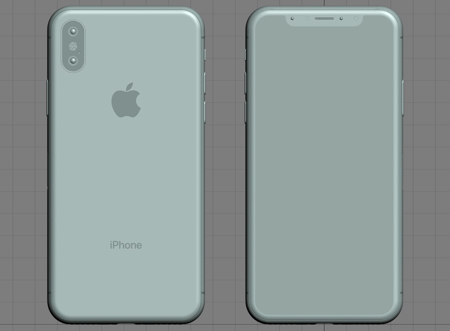 Apple iphone x model - TurboSquid 1202605