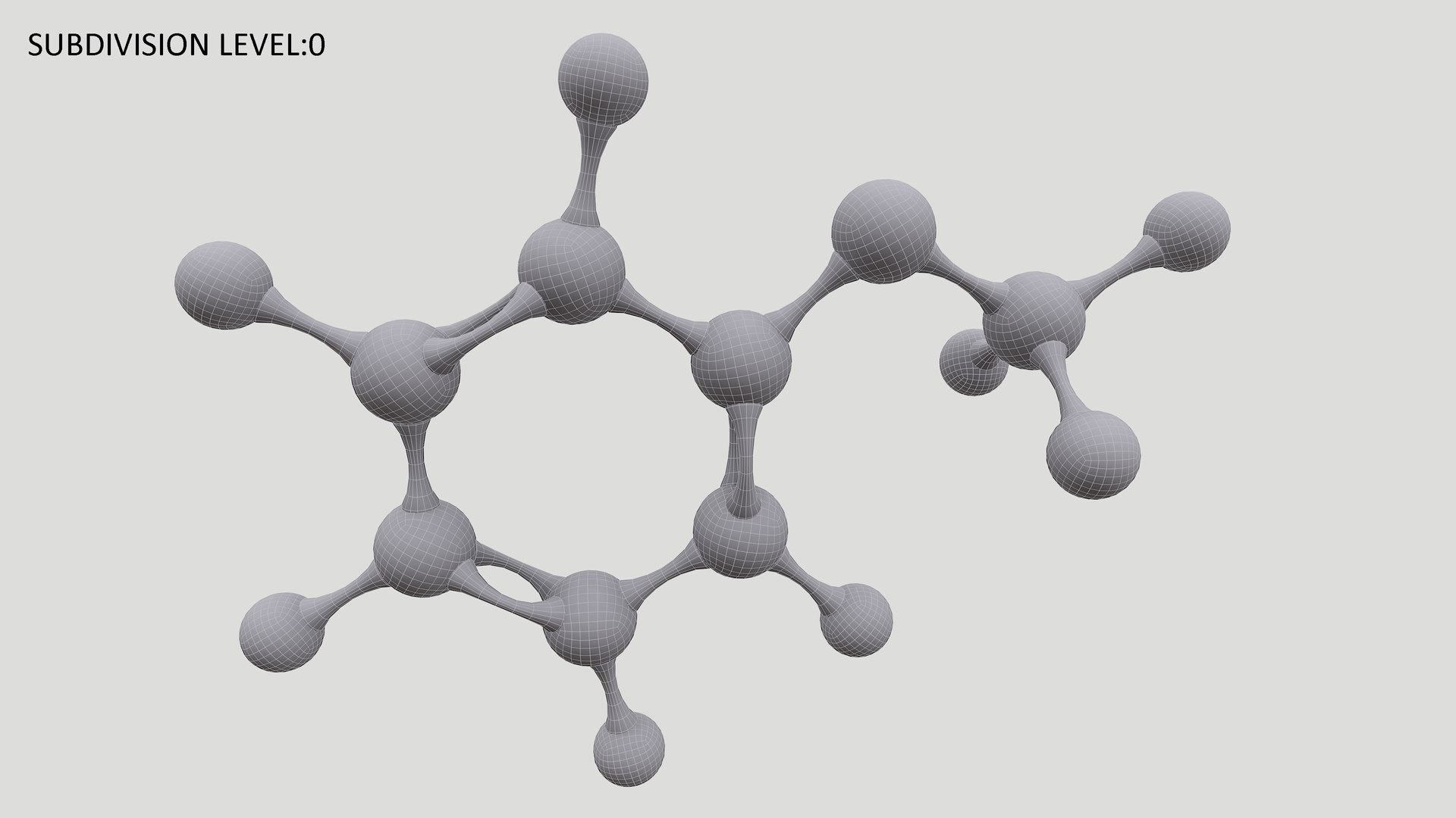 Anisole Molecule With PBR 4K 8K 3D Model - TurboSquid 1941857