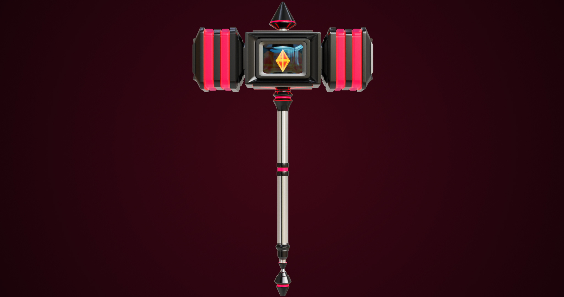 9 Sci Fi Hammers Collection 3D Model - TurboSquid 2094264
