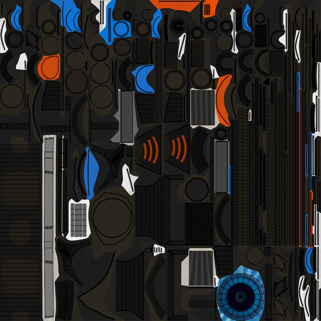 9 Sci Fi Hammers Collection 3D model - TurboSquid 2094264