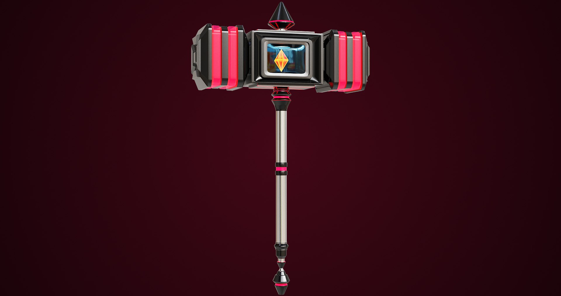 9 Sci Fi Hammers Collection 3D Model - TurboSquid 2094264