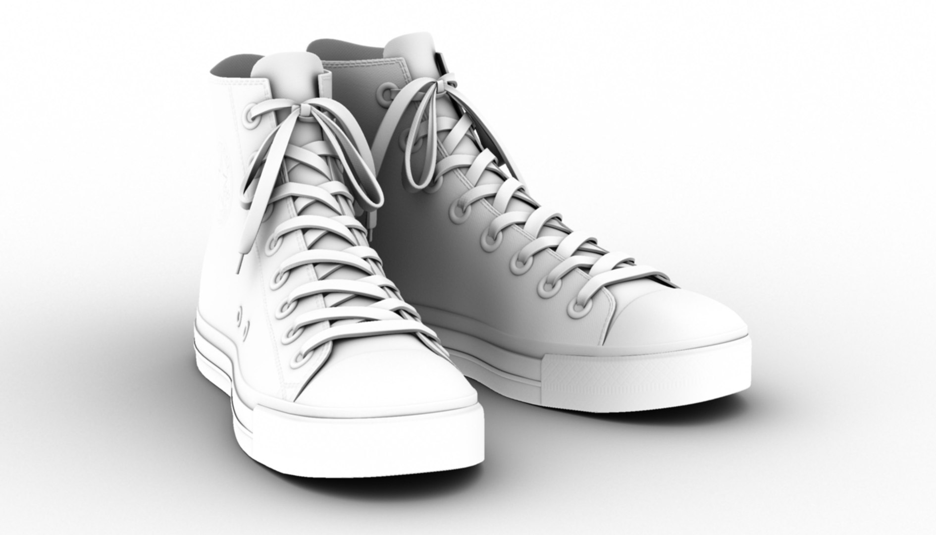 Shoe Converse Star 3d Obj