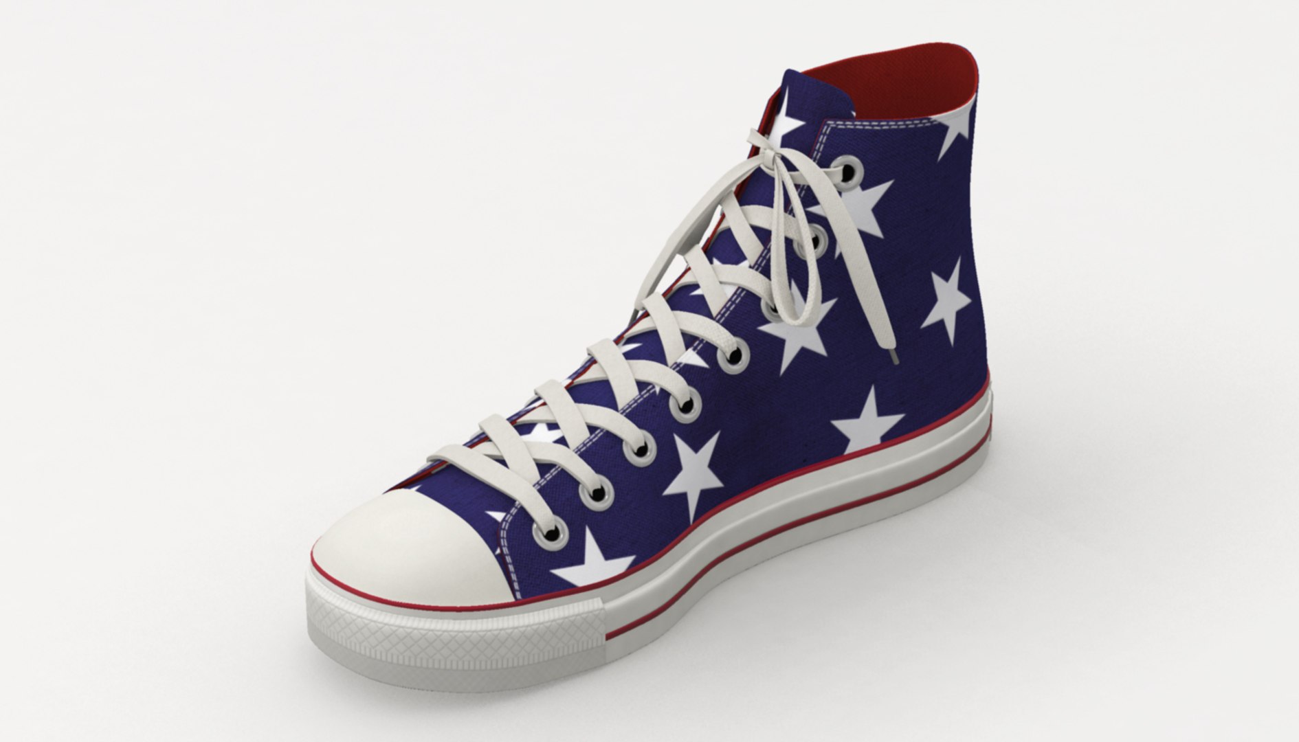 Shoe Converse Star 3d Obj