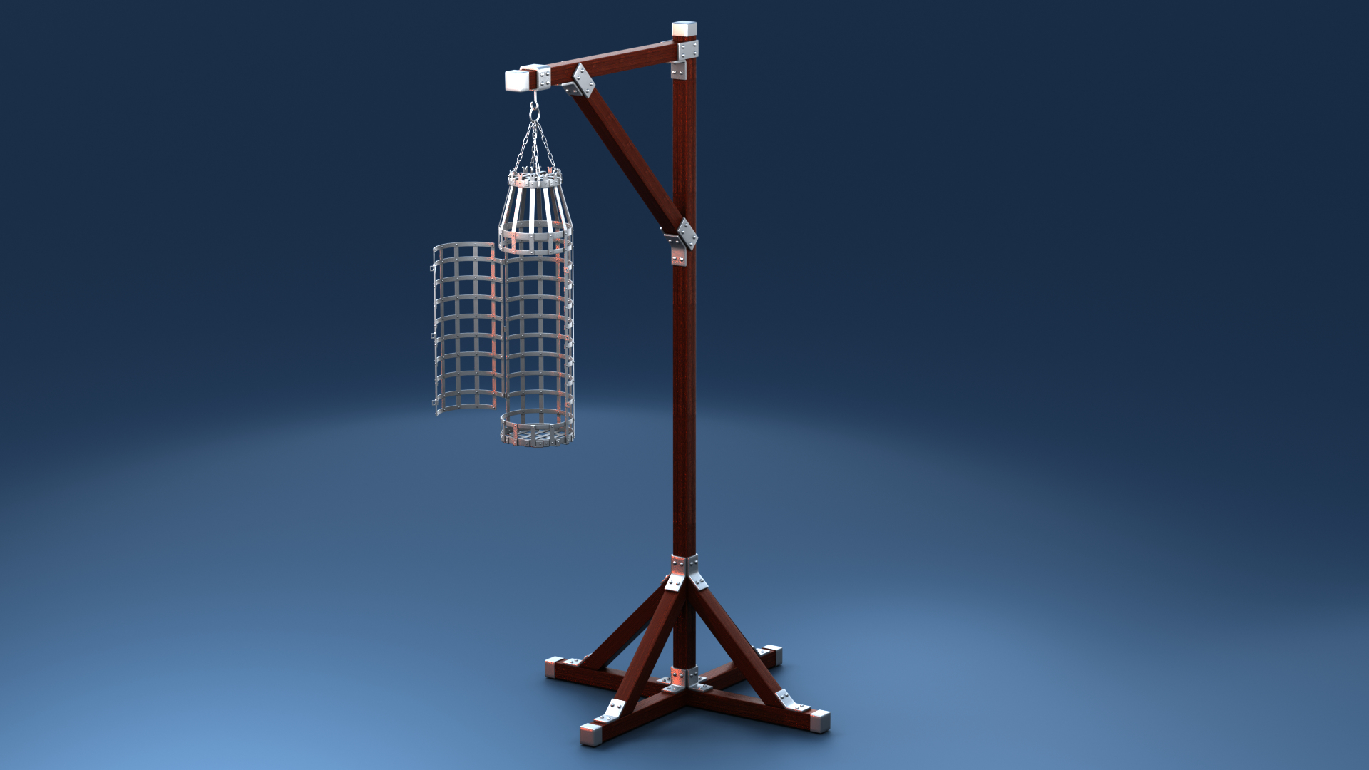 3D Gibbet And Cage - TurboSquid 1794673