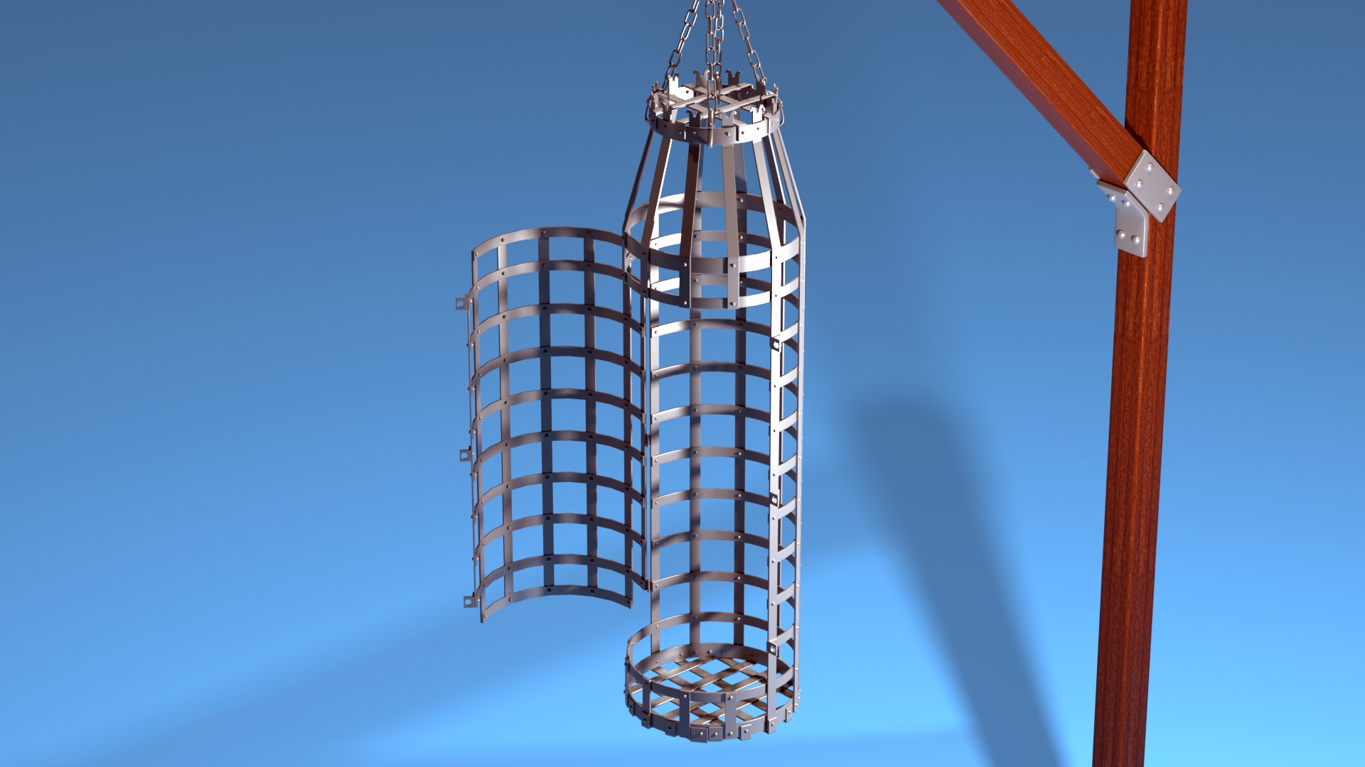 3D Gibbet And Cage - TurboSquid 1794673
