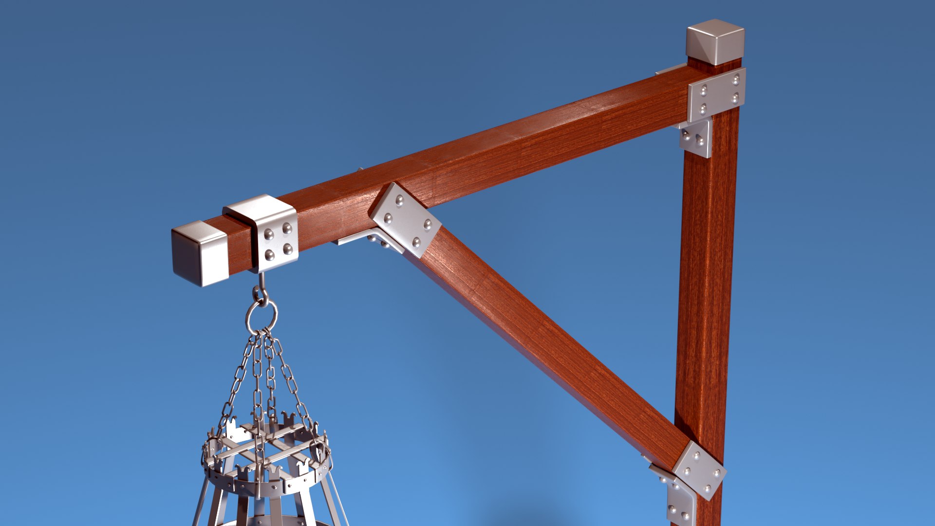 3D Gibbet And Cage - TurboSquid 1794673