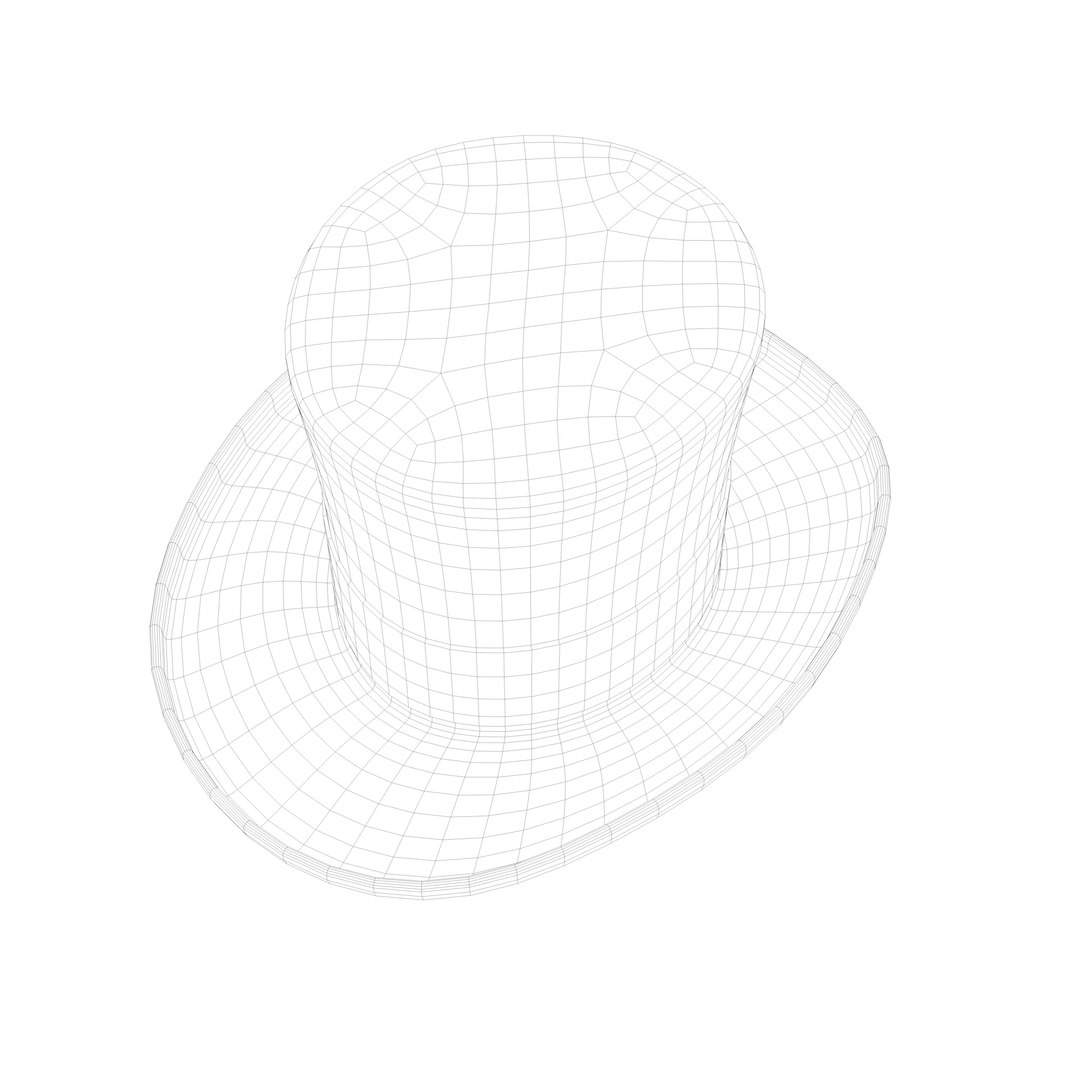3d Hat Model