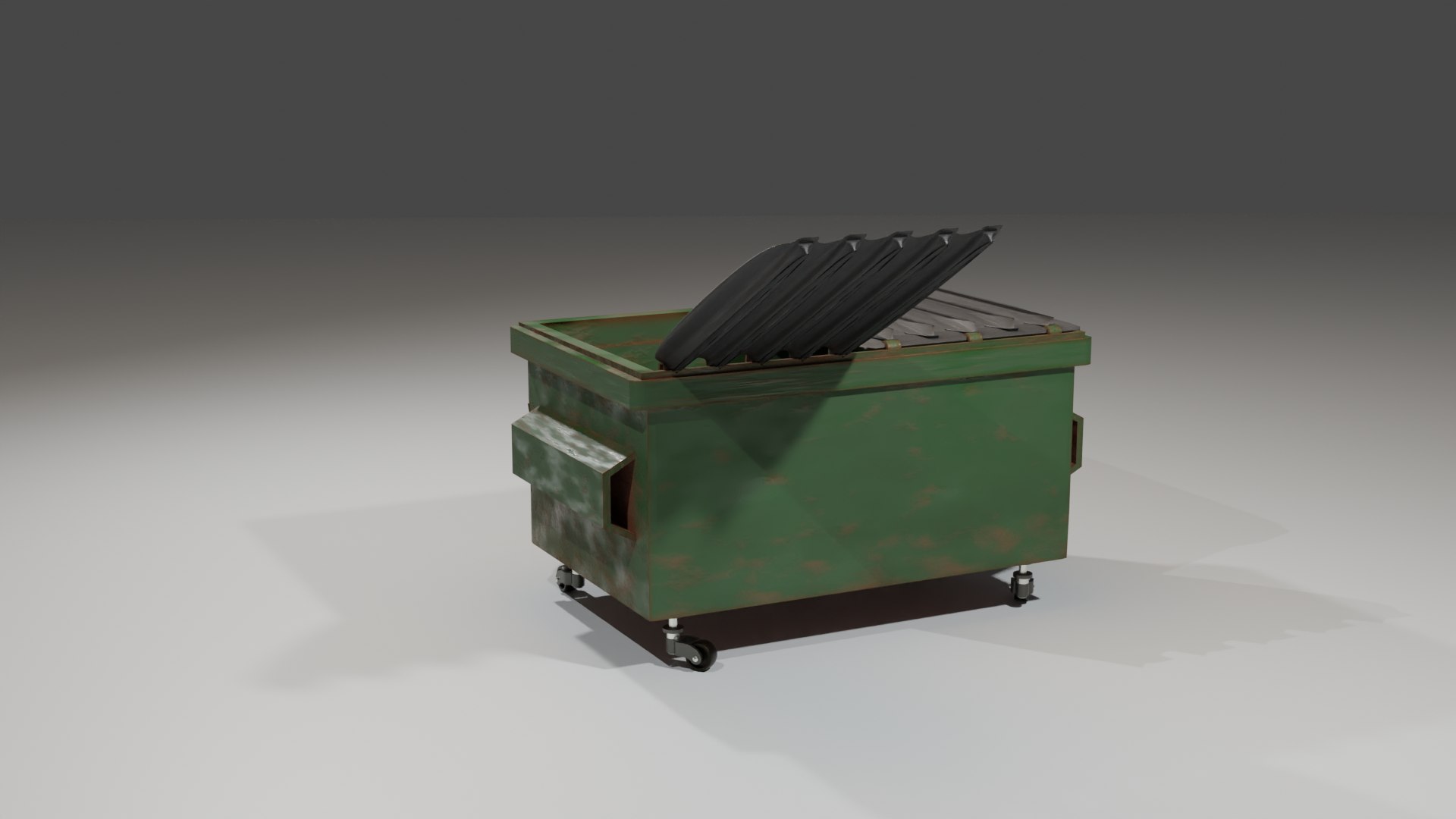 Trash Container 3D Model - TurboSquid 2122218