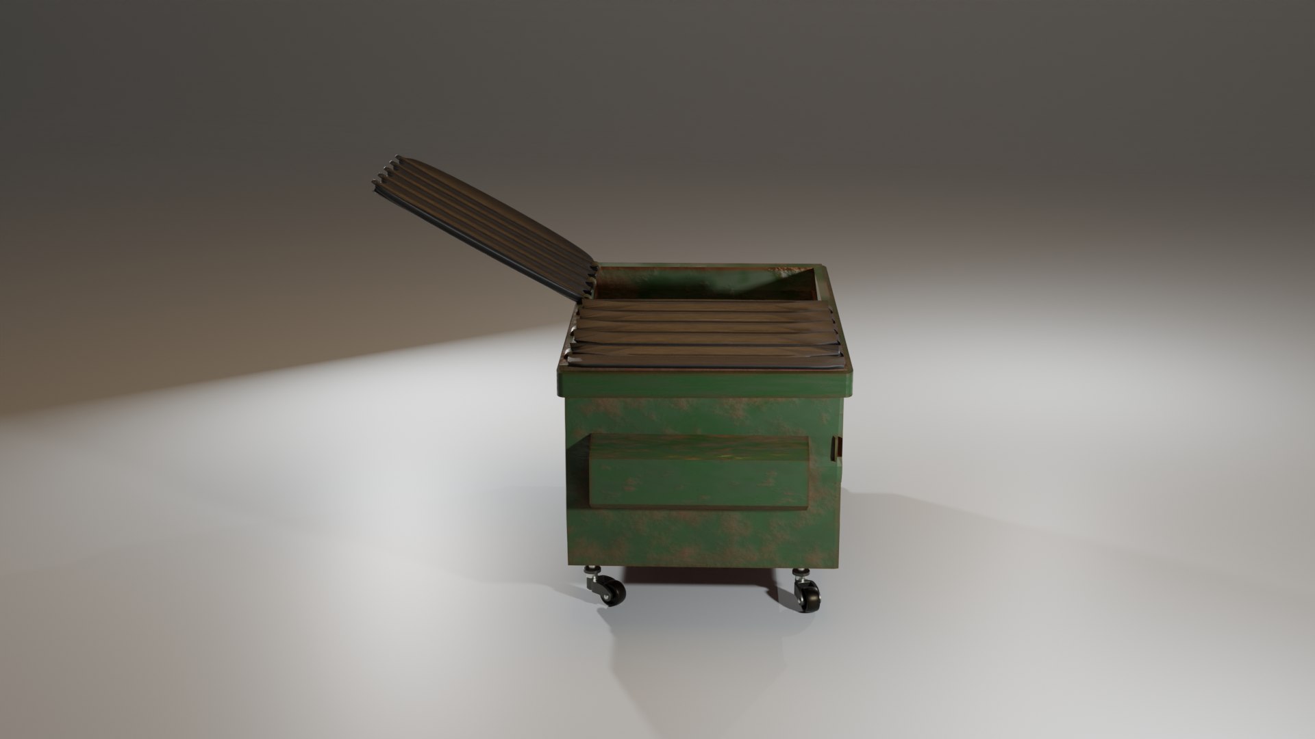 Trash Container 3D Model - TurboSquid 2122218