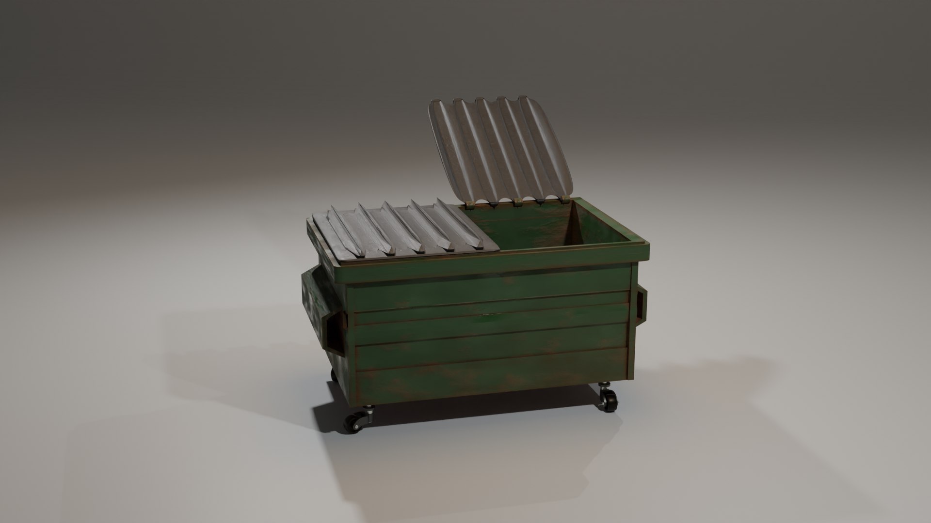 Trash Container 3D Model - TurboSquid 2122218
