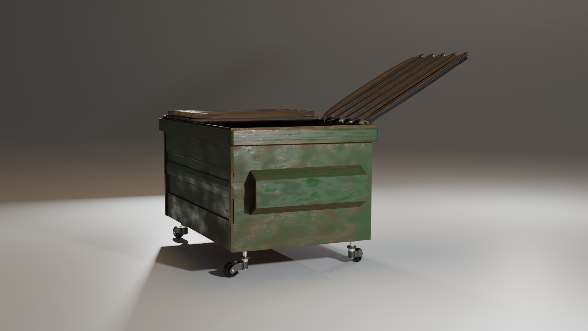 Trash Container 3D Model - TurboSquid 2122218