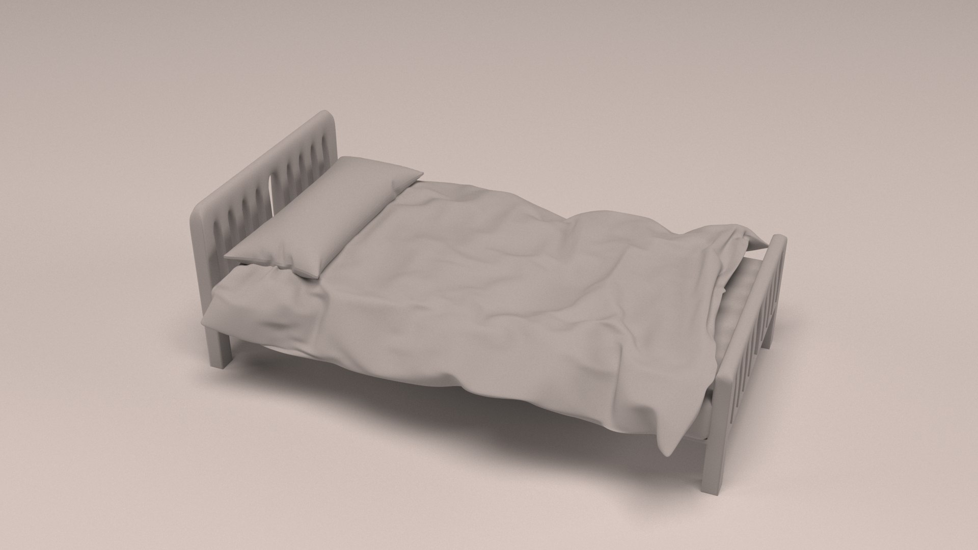 Free 3D Bed - TurboSquid 1230557