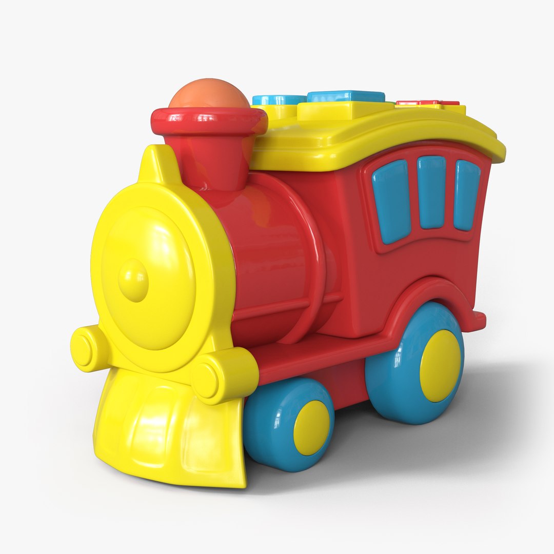 3D Toy Train model - TurboSquid 1879061