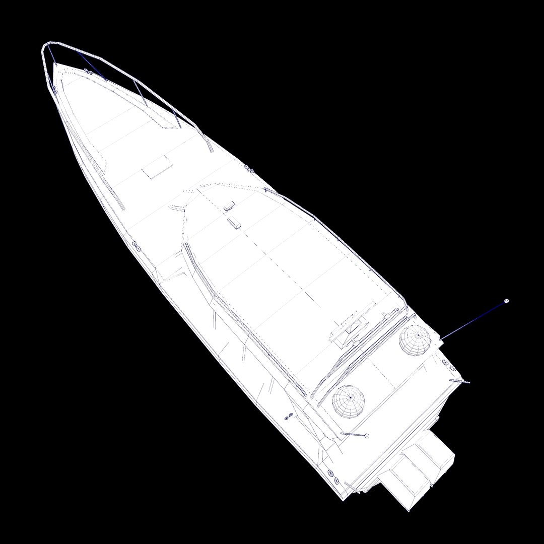 3D Boat Low Poly model - TurboSquid 2025191