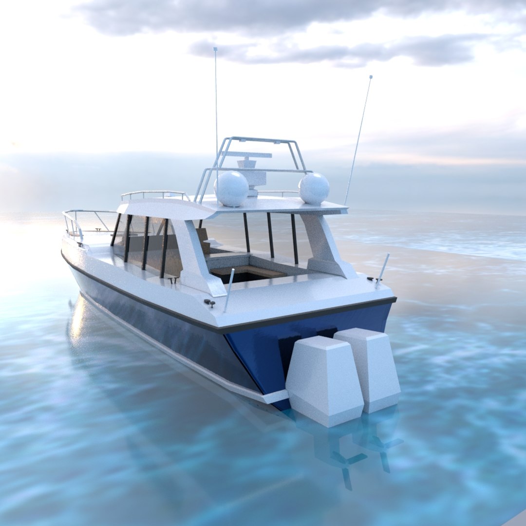 3D Boat Low Poly model - TurboSquid 2025191