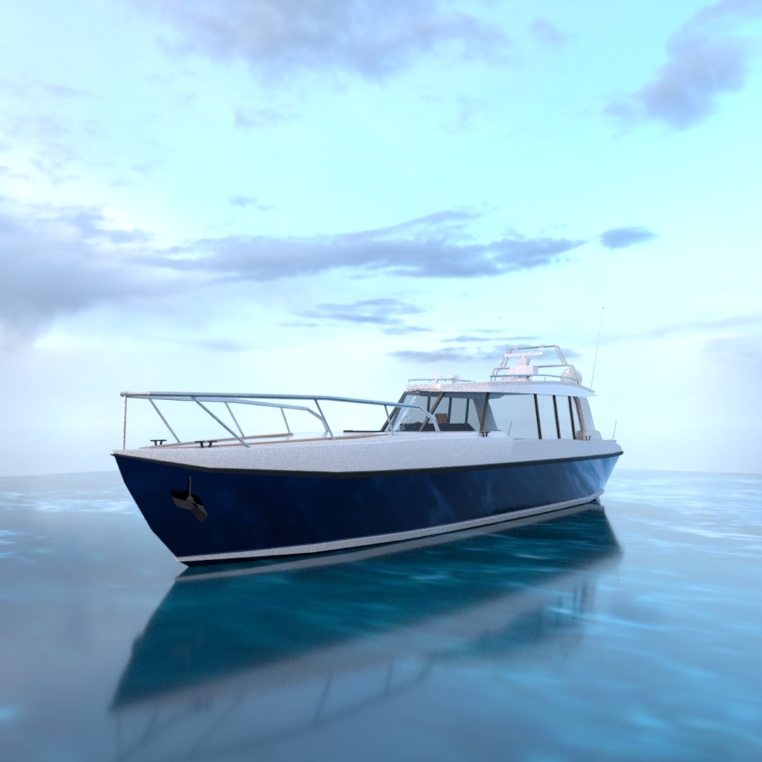 3D Boat Low Poly model - TurboSquid 2025191