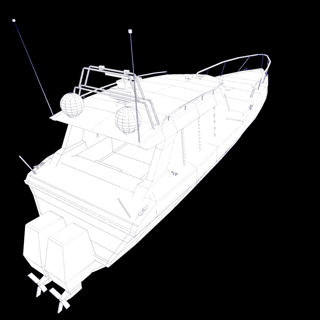 3D Boat Low Poly model - TurboSquid 2025191