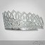 3d model crown princess
