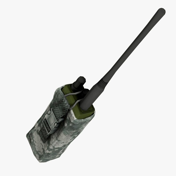 Military Radio 3D Models for Download | TurboSquid