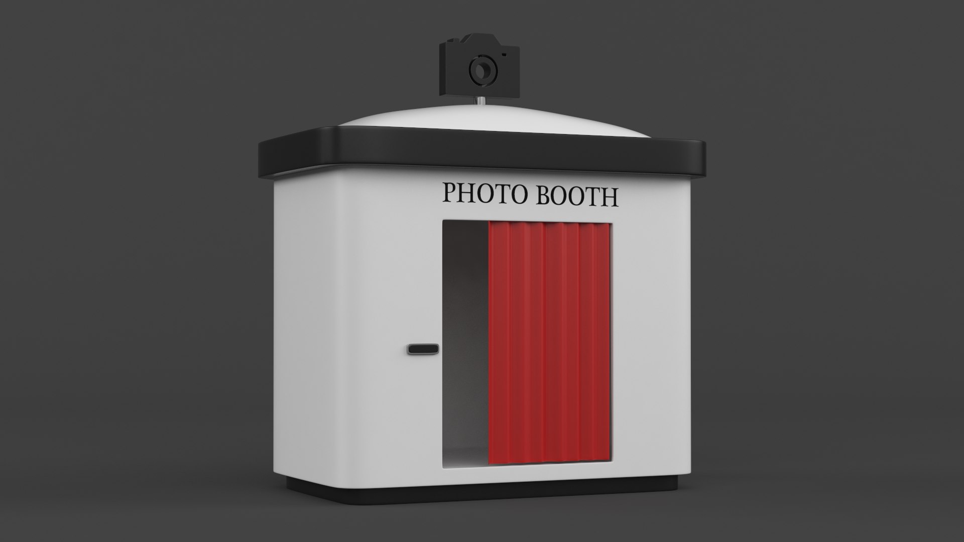 3D Photo Booth - TurboSquid 1982089