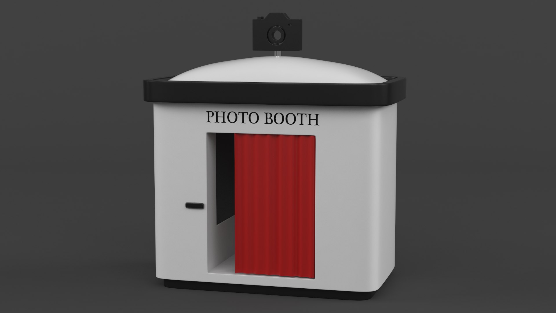 3D Photo Booth - TurboSquid 1982089