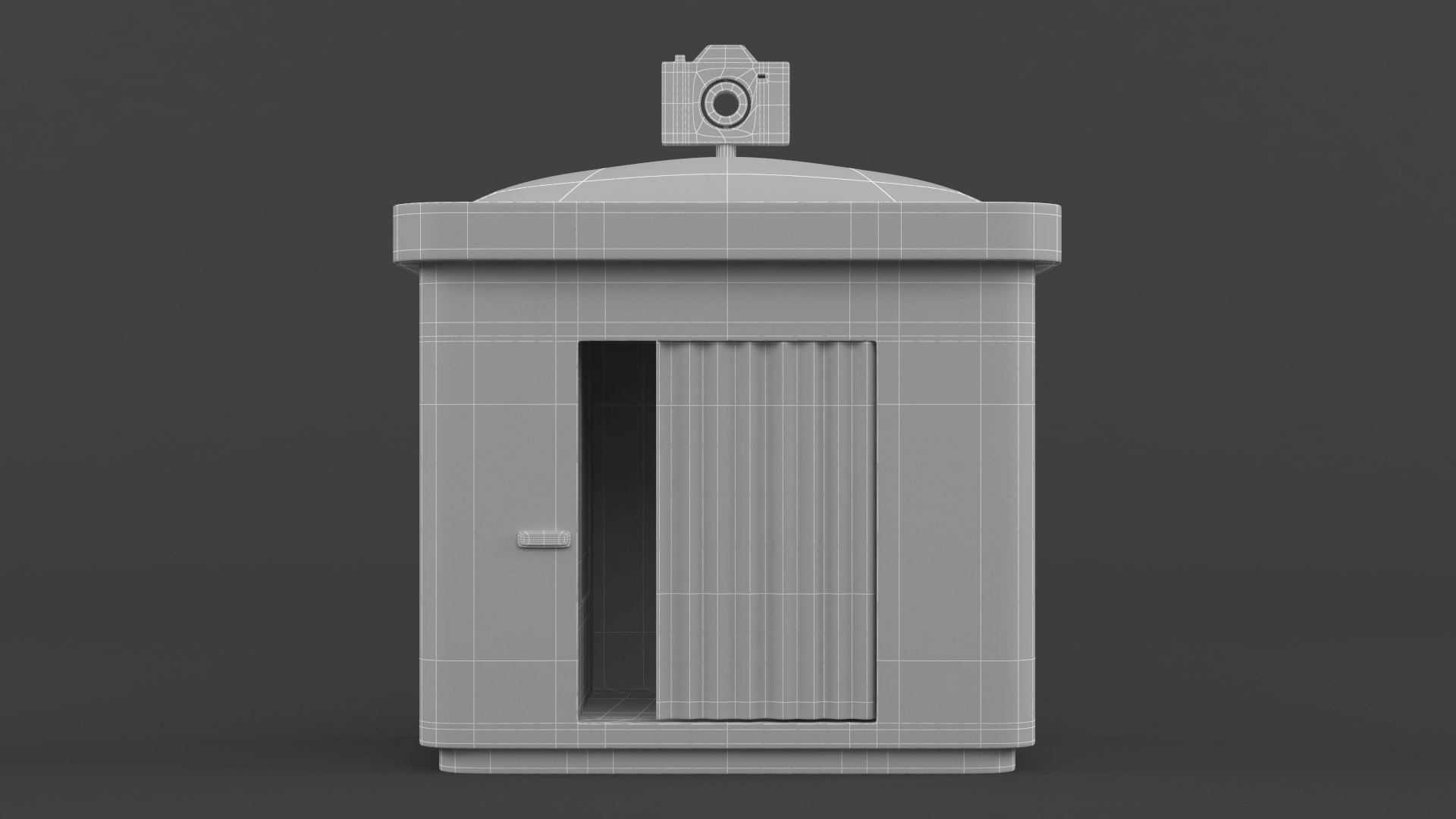 3D Photo Booth - TurboSquid 1982089