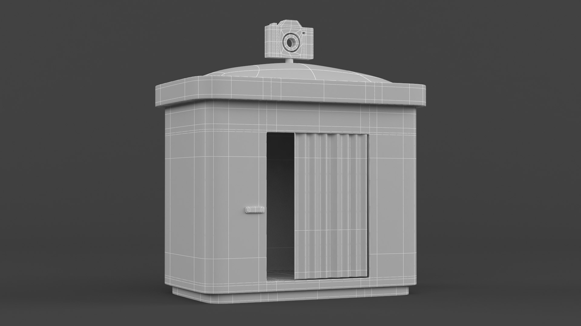 3D Photo Booth - TurboSquid 1982089