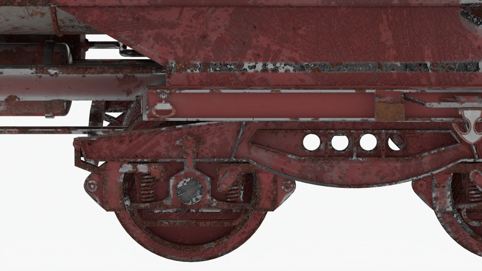 4K Abandoned Rusty Oil Tank Train Carriage 3D Model - TurboSquid 2013758