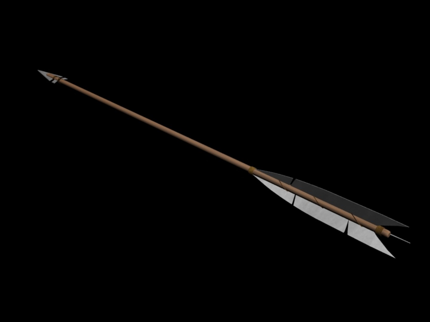 Bow Arrow 3d Model