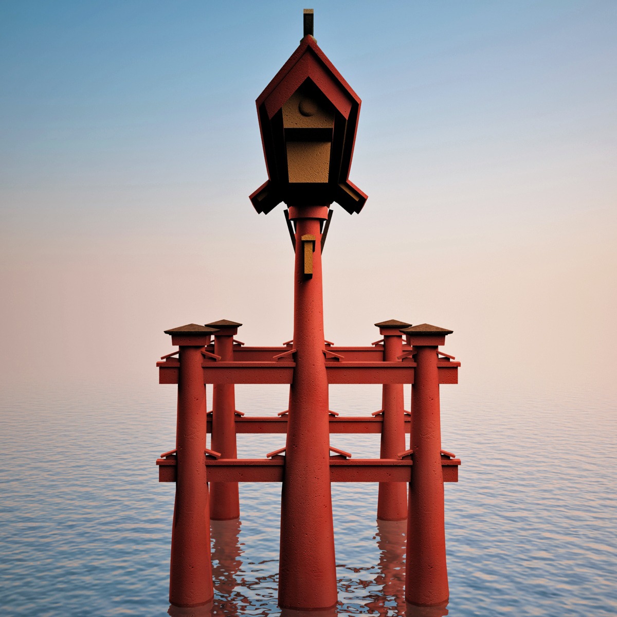 realistic torii gateway 3ds