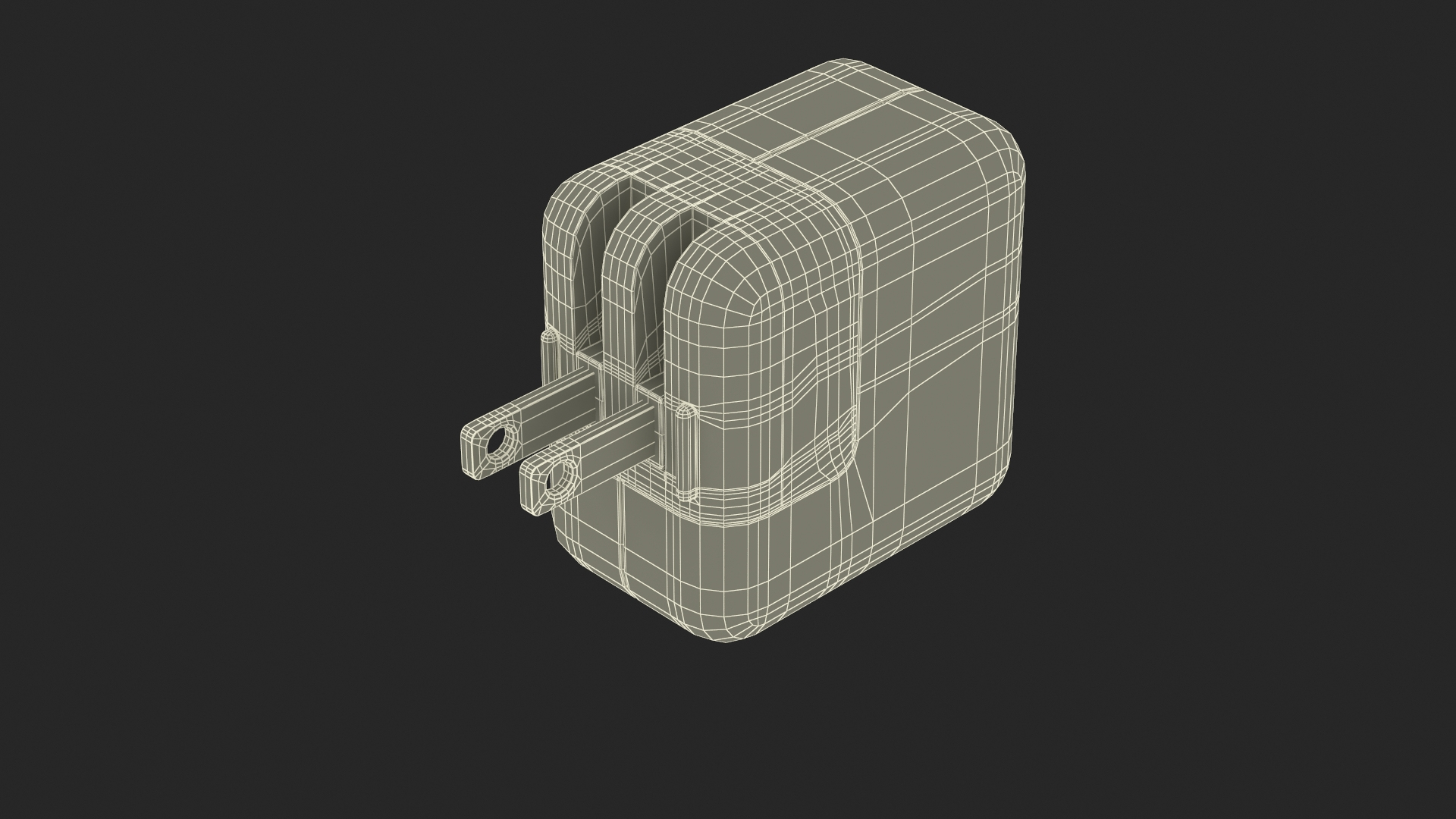 3D Apple 12W USB Power Adapter Assembled - TurboSquid 2143077
