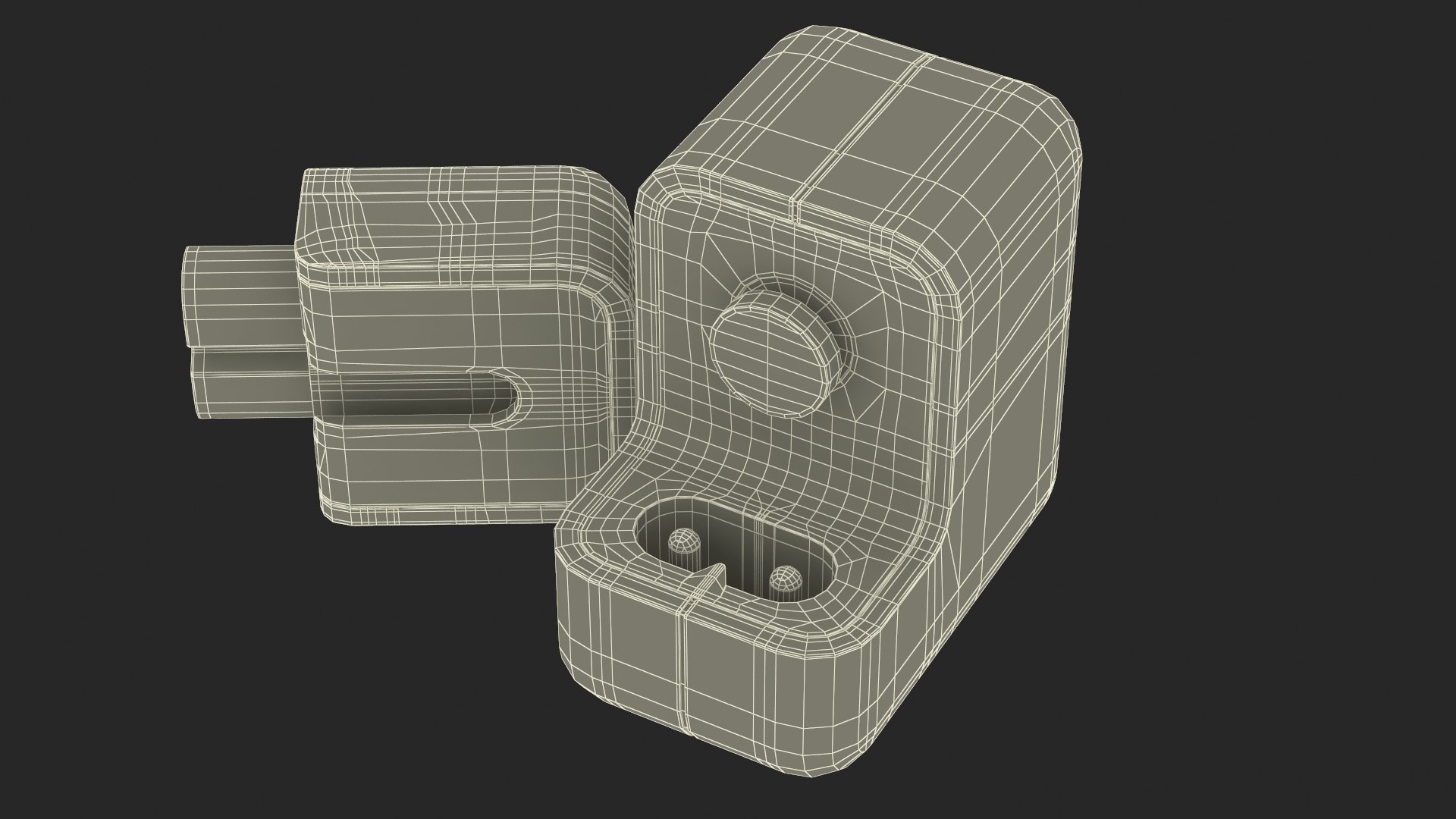 3D Apple 12W USB Power Adapter Assembled - TurboSquid 2143077