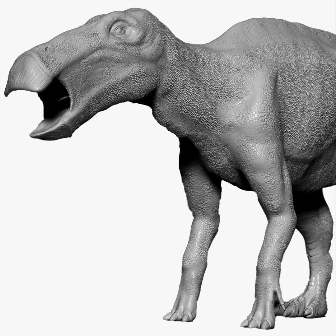 3D model Shantungosaurus Sculpt Project - TurboSquid 2108652
