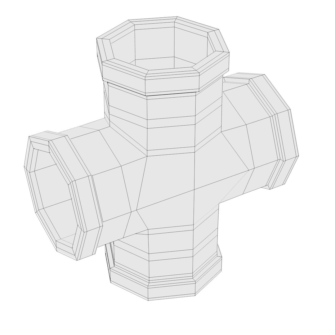 3d 3ds Plumbing Pipe