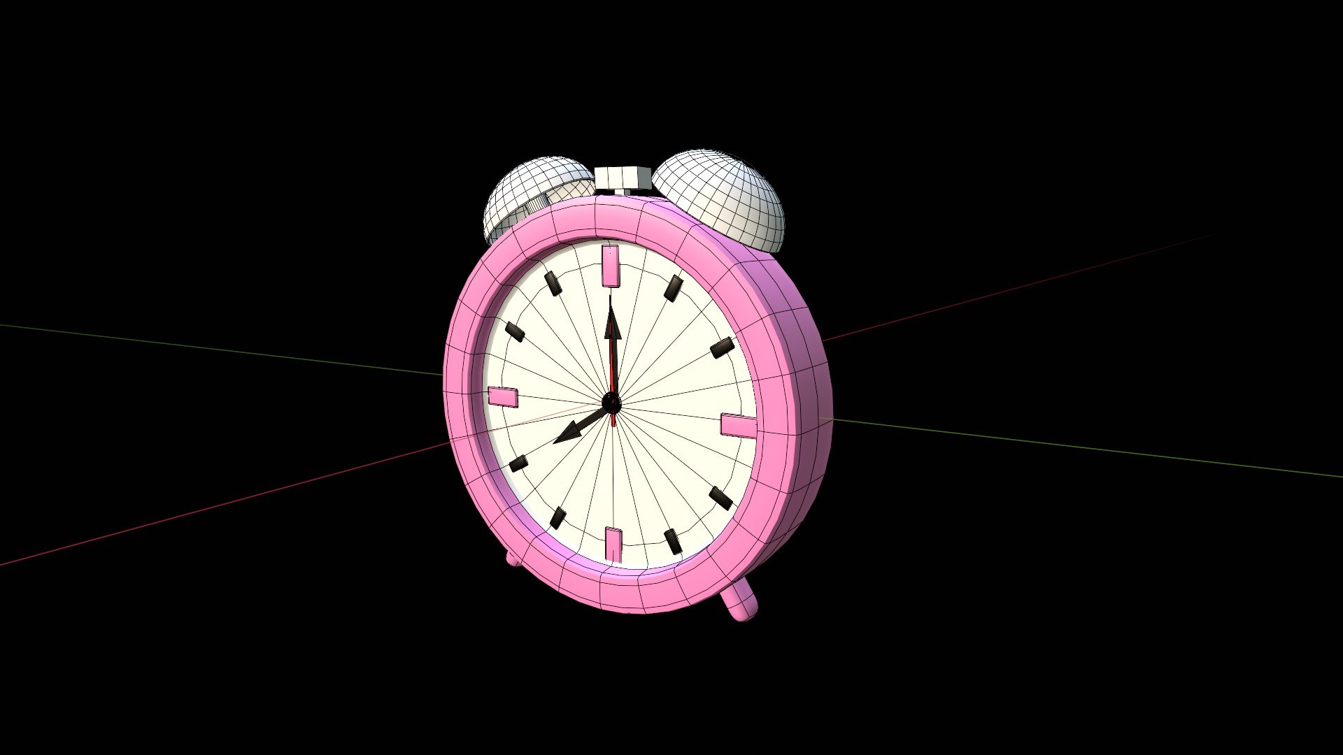 3D Animated Cartoon Clock - TurboSquid 1959894