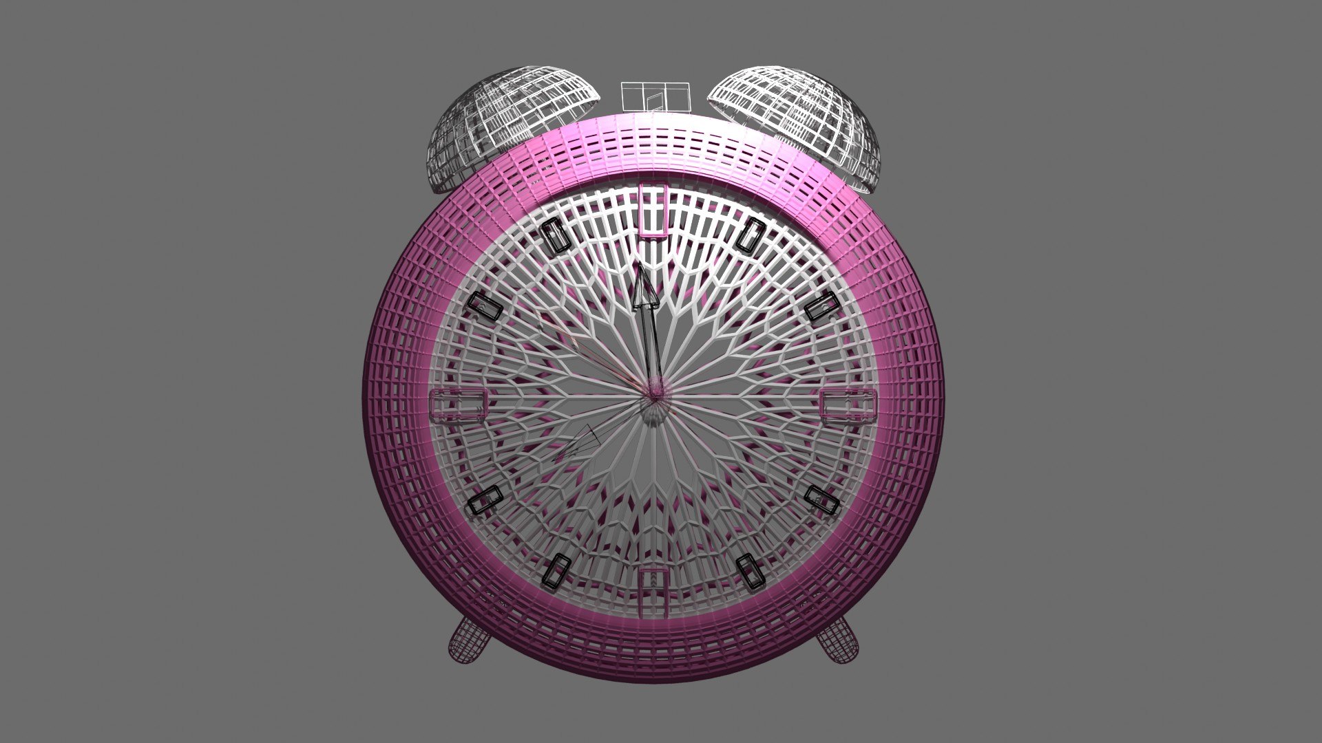 3D Animated Cartoon Clock - TurboSquid 1959894